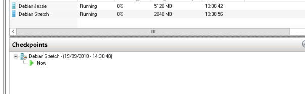 How to create and delete checkpoints in Hyper-V - Abort, Retry, Fail?