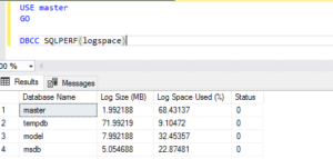 Determine free space for MS SQL Server databases - Abort, Retry, Fail?